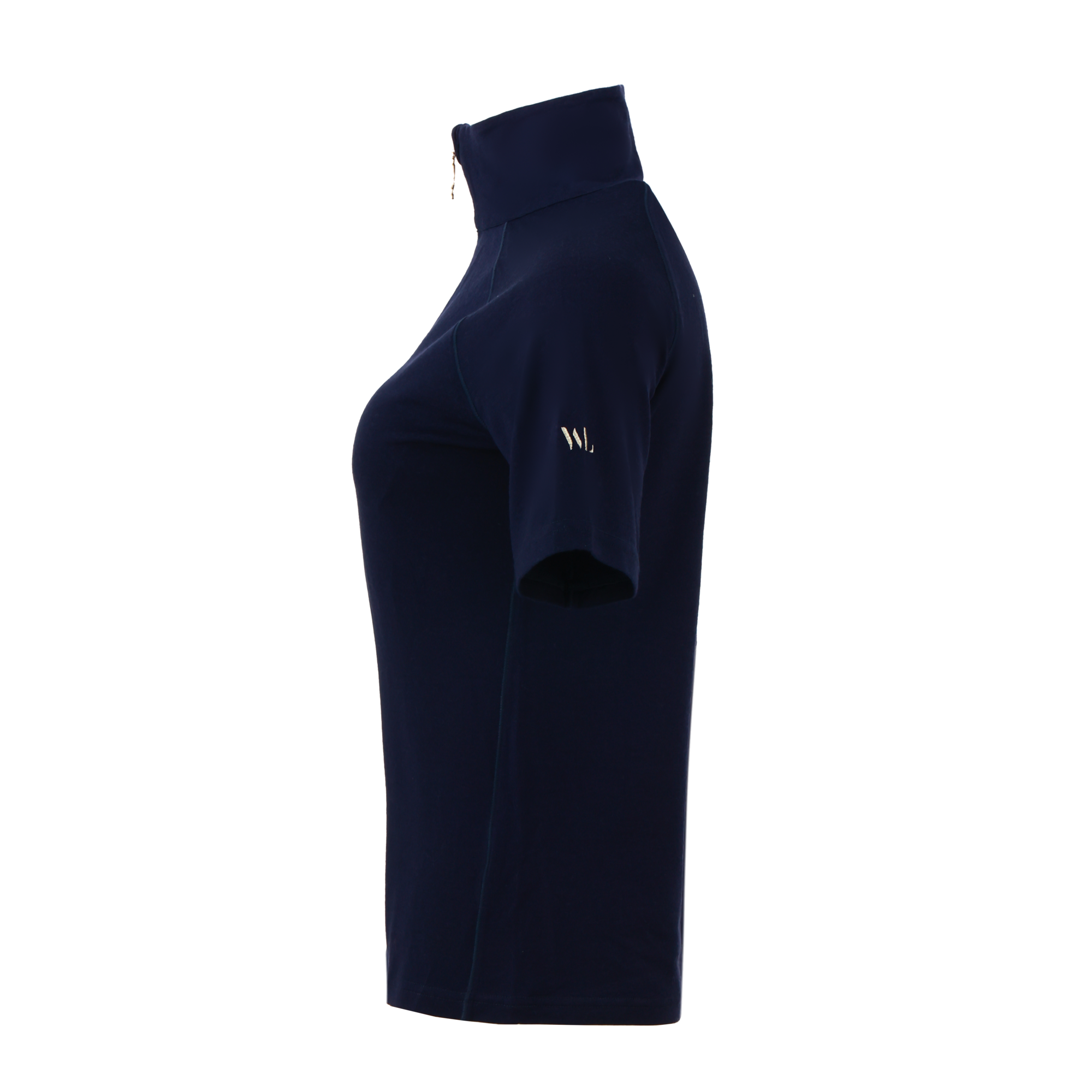 Hilleknuten Kortermet Half-zip Ulltrøye - WoolLand